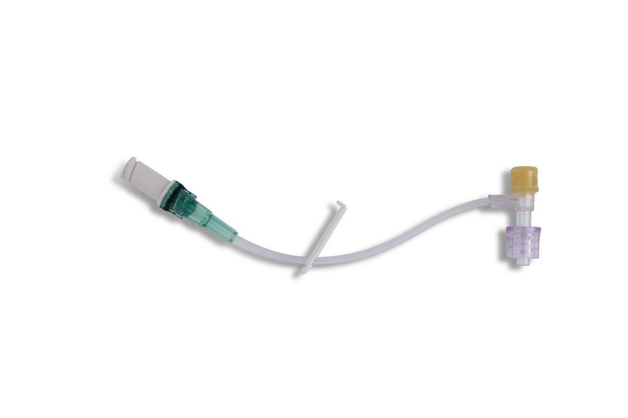 10cm Luer-Slip T piece extension connector with Bionector – UKMEDI